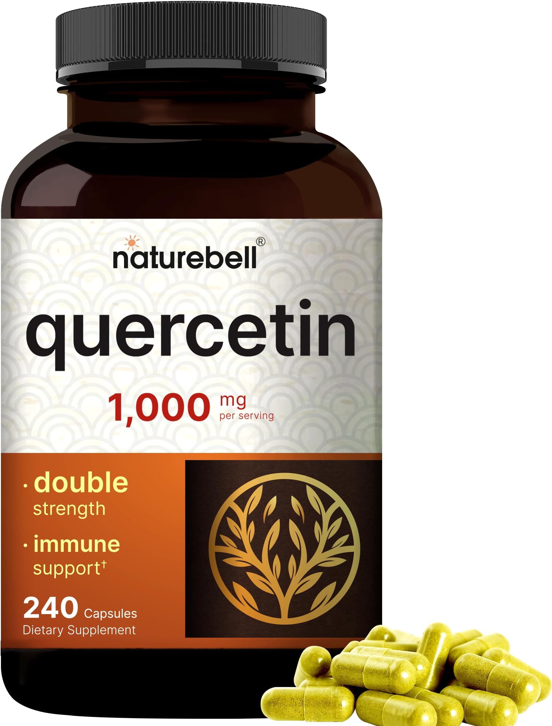 Amazon.com: Quercetin 1000mg with Bromelain 200mg - Bioflavonoid ...