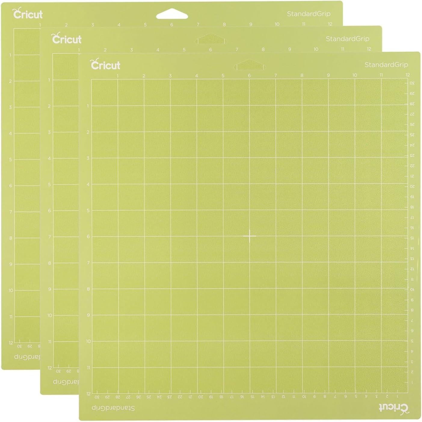 Amazon.com: Cricut StandardGrip Machine Mats 12in x 12in, Reusable ...