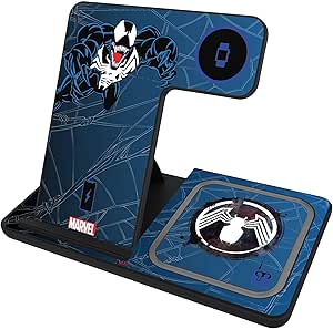 Amazon.com: Marvel Venom MechLine 15-Watt 3 in 1 Charging Station ...