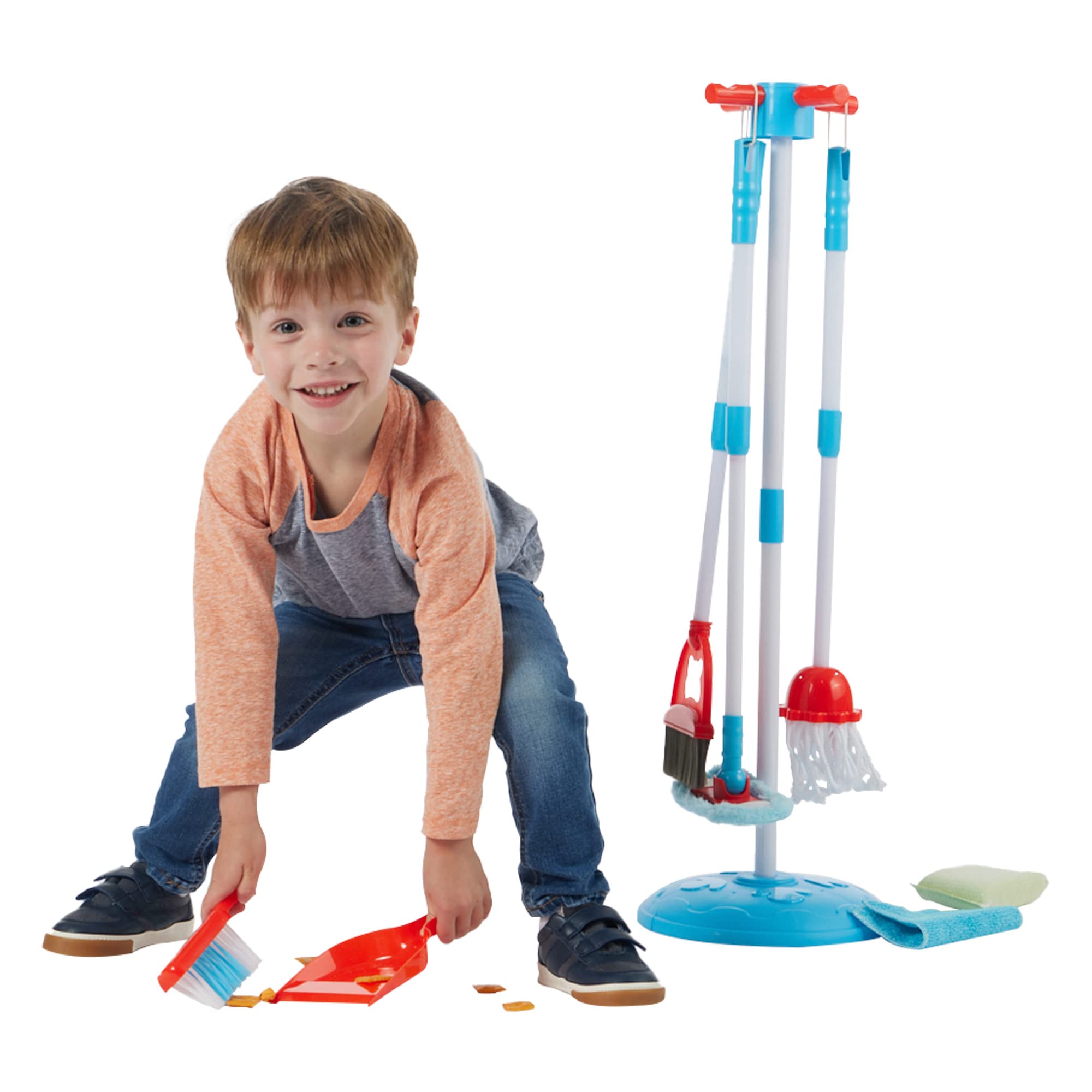 Tidy And Clean Boy Melissa & Doug Neat & Tidy Housekeeping Wooden