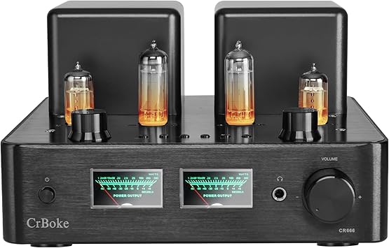 Amazon.com: CrBoke Tube Amplifier, Tube Amplifier Home Audio, Stereo ...