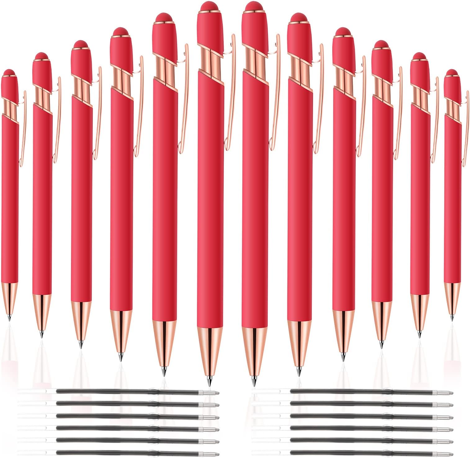 Amazon.com: FIRCRE 12 PCS 2 in 1 Stylus Ballpoint Pens,Pen with Stylus ...