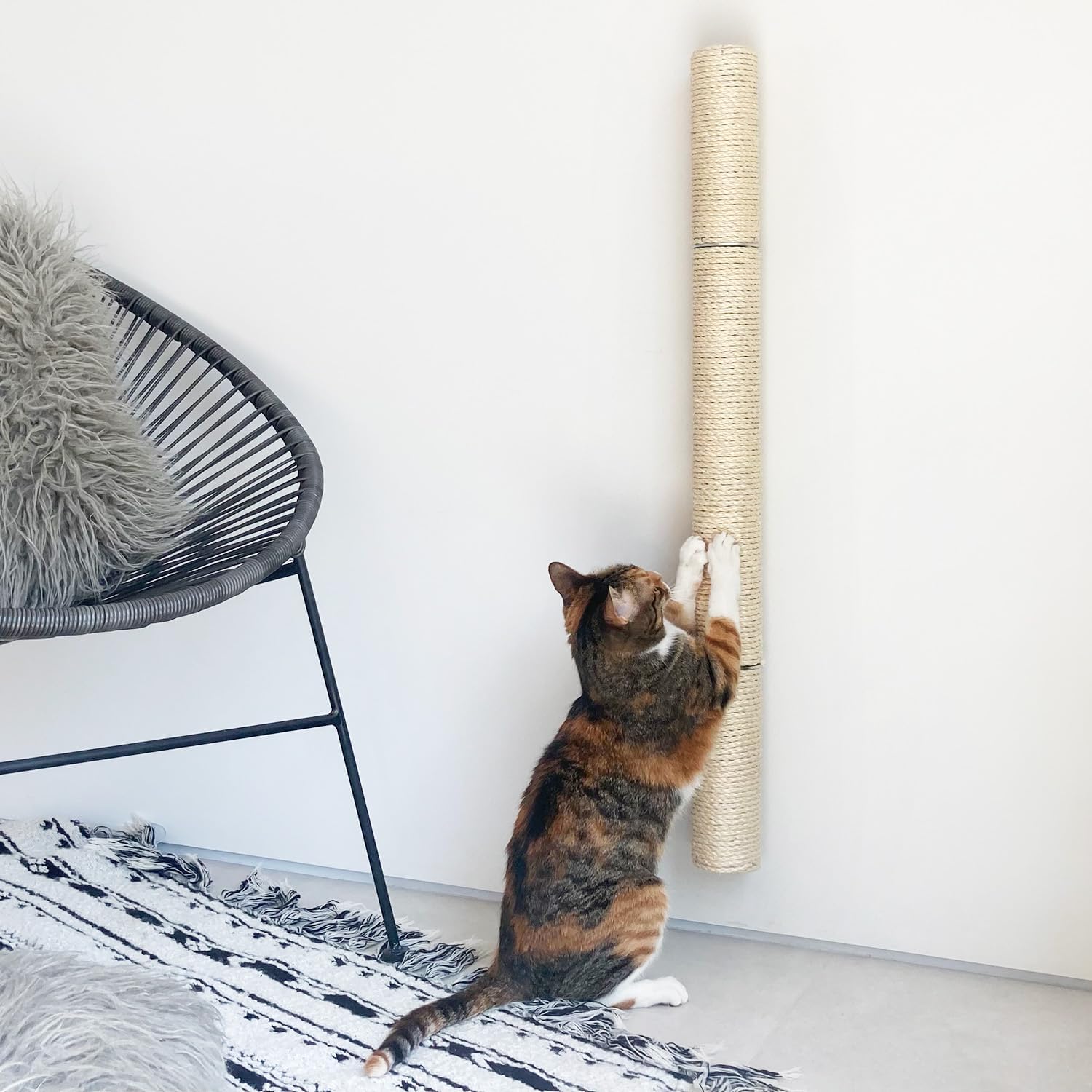 xympo 34" Wall Mounted Cat Scratcher, Sisal Scratching Post : Amazon.ca ...