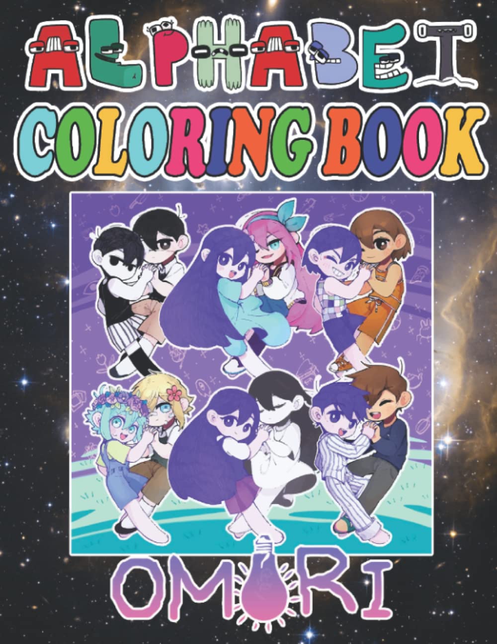 Omori Coloring Book Alphabet And Numbers Omori Coloring Books To ...