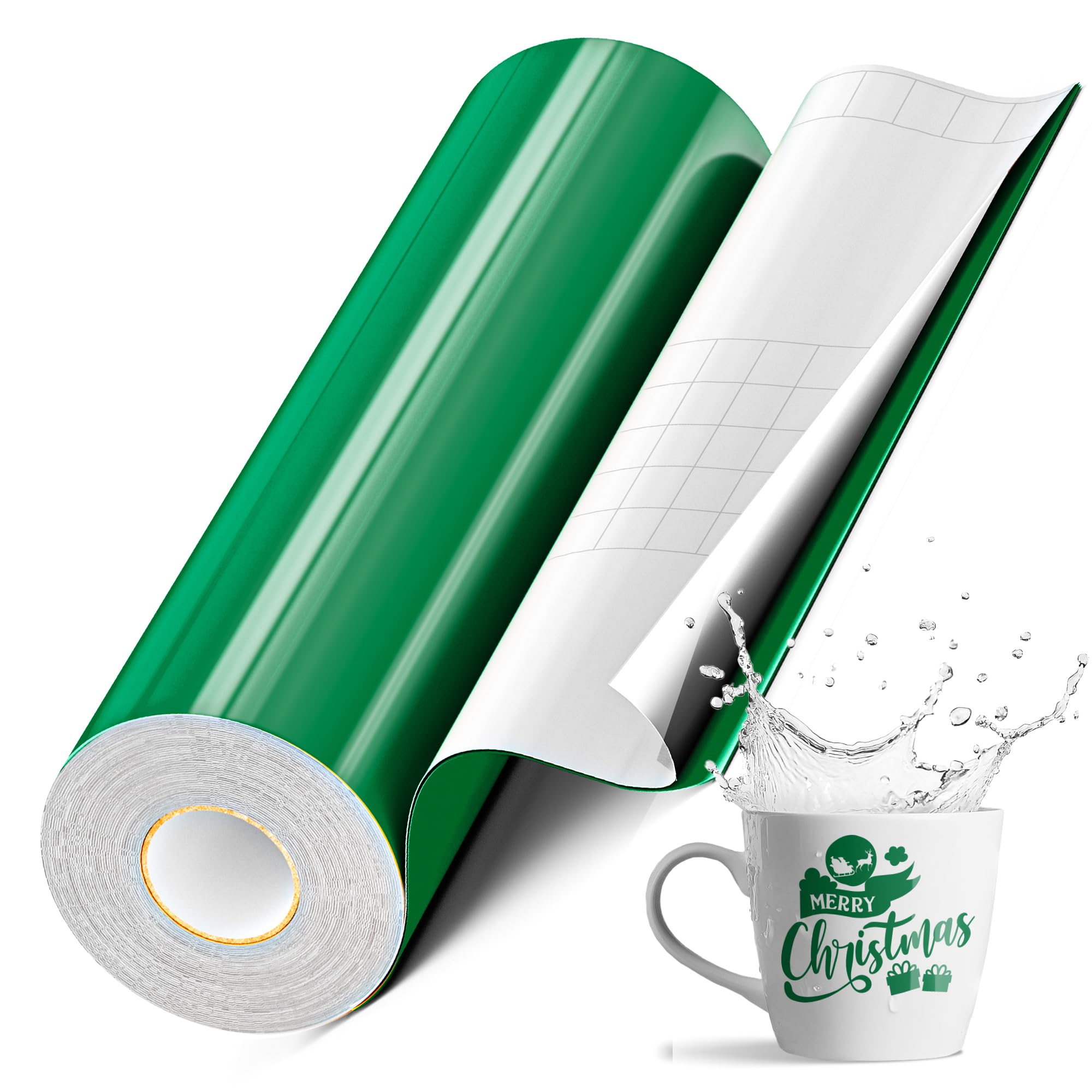 Amazon.com: EPRCUT Green Permanent Vinyl for Cricut Silhouette, 12" x ...
