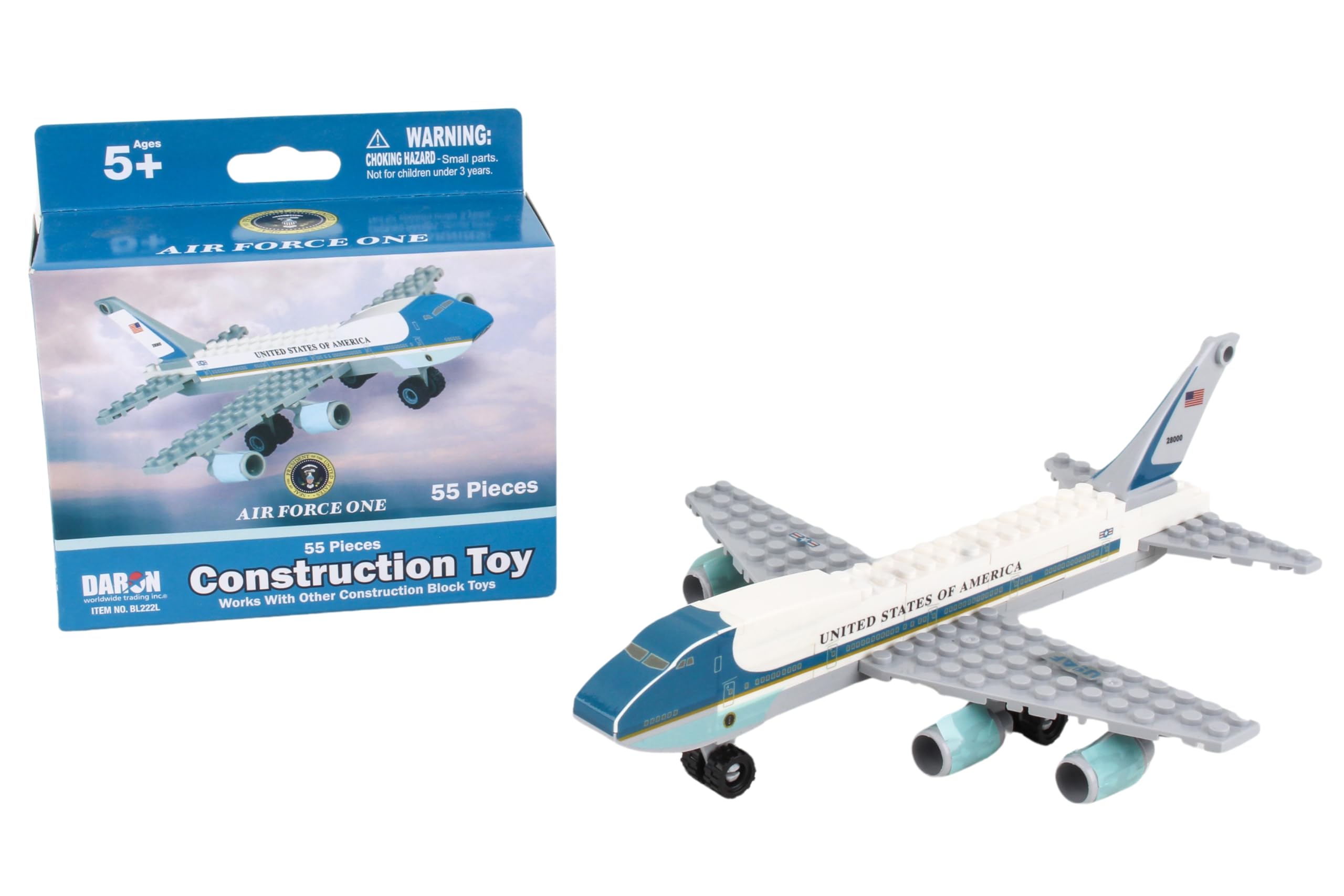 Amazon.com: Air Force One 55 piece Construction Set : Arts, Crafts & Sewing