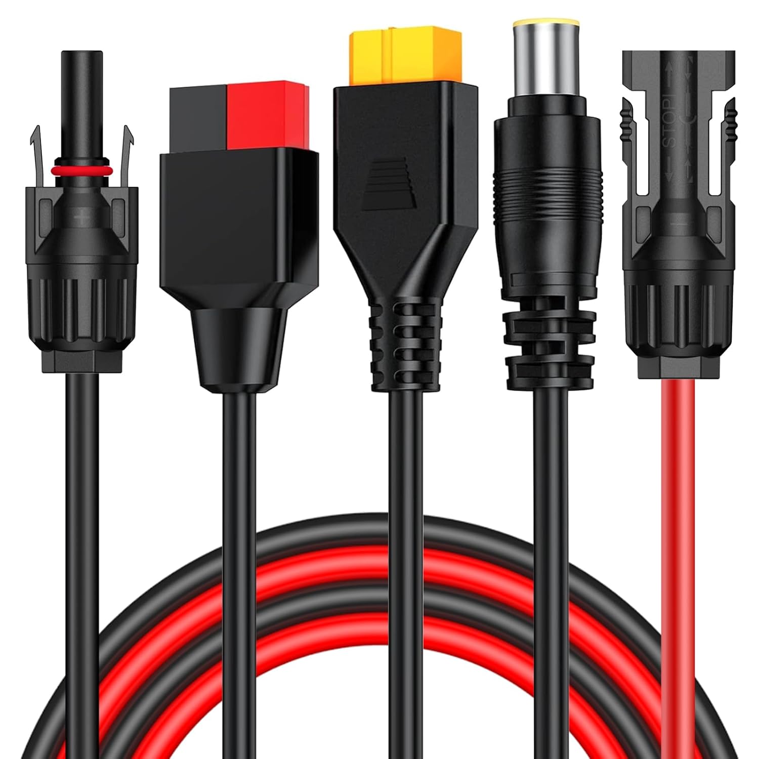 Amazon.com: JXMXRPV 3-in-1 (XT60H-F,DC7909, Anderson) Solar Cable ...