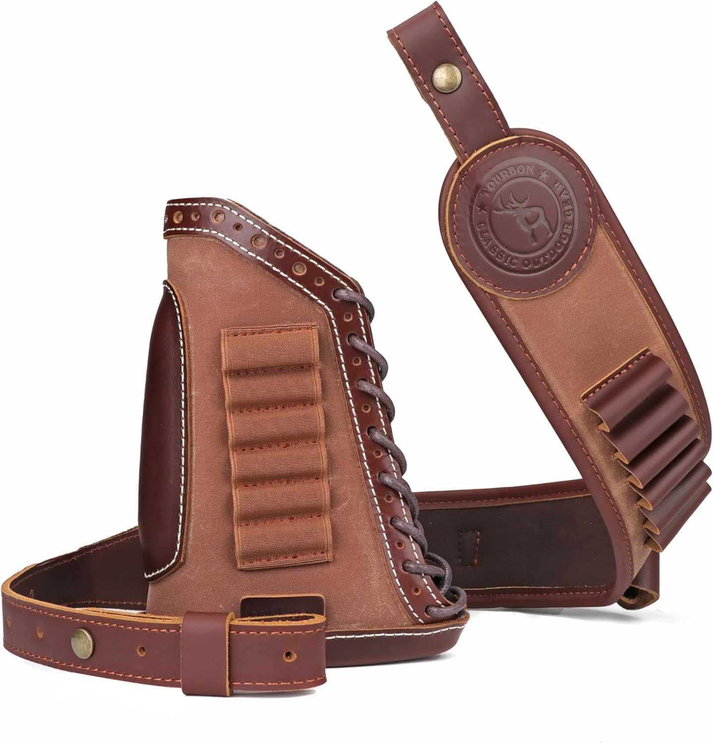 Amazon.com : TOURBON Hunting Shooting Cheek Riser Recoil Pad Gun Sling ...