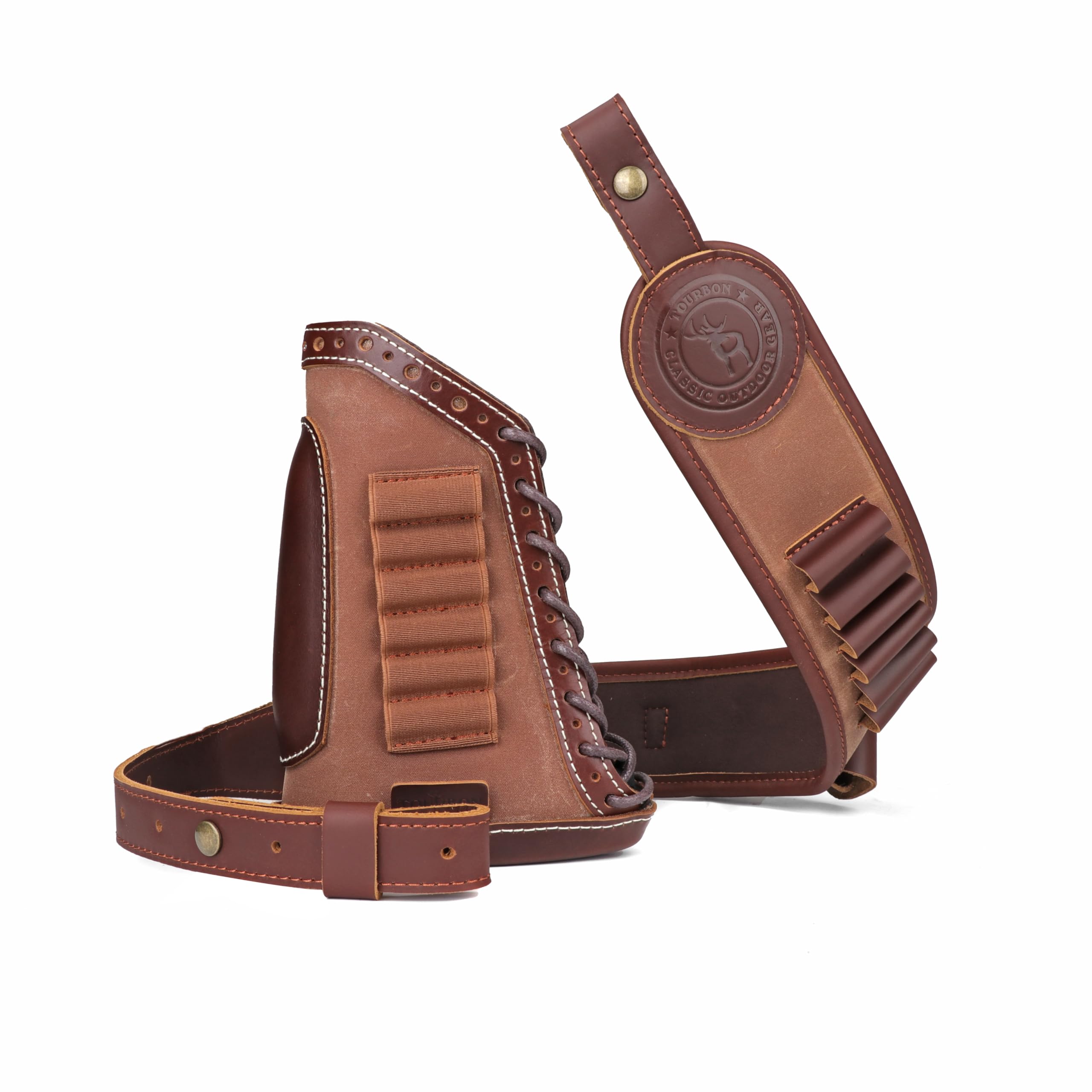 Amazon.com : TOURBON Hunting Shooting Cheek Riser Recoil Pad Gun Sling ...