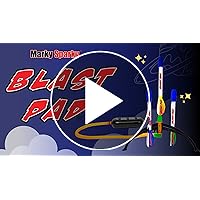 Amazon.com: Blast Pad Rocket Launcher Shoots Over 200 Feet High Air ...