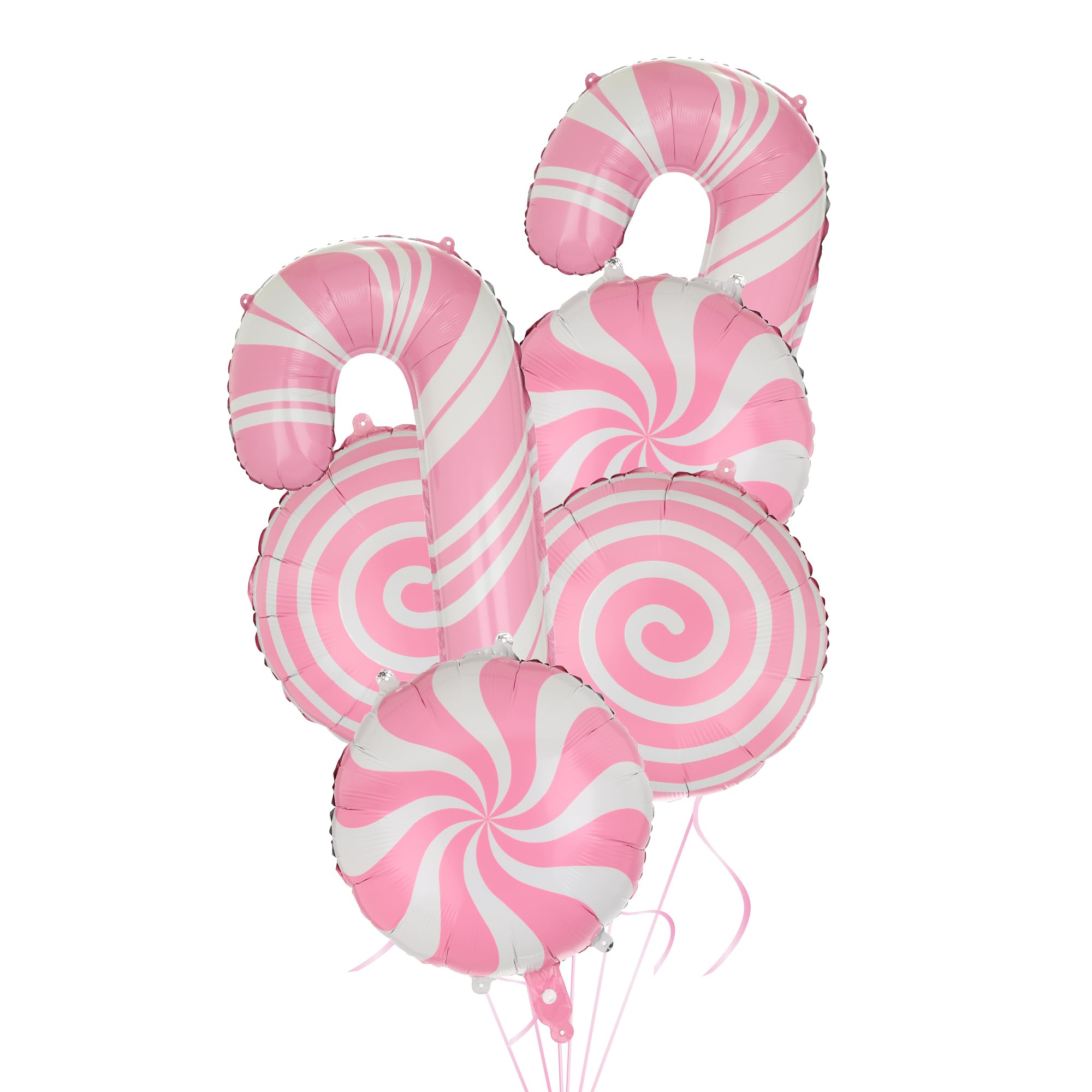 Amazon.com: GGDE Pink Candy Balloons Set - 10 Pcs, Includes Windmill ...