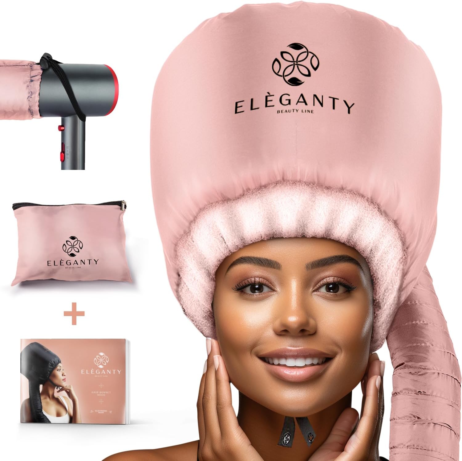 Amazon.com: Hair Dryer Bonnet, Large Bonnet Hooded Hair Dryer ...