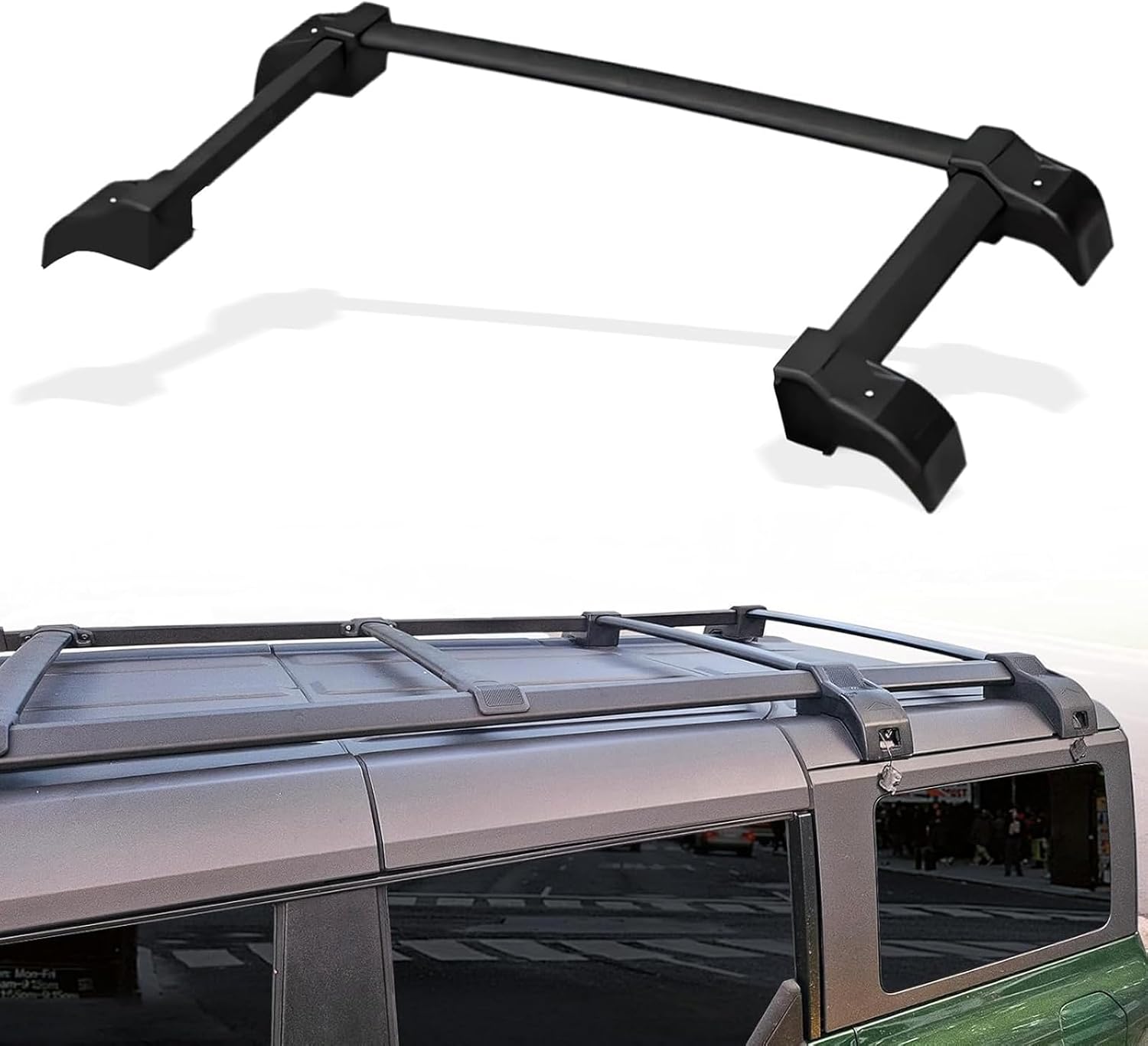 Amazon.com: Broaddict OEM Roof Rack Extensions Fit for 2021-2025 Ford ...