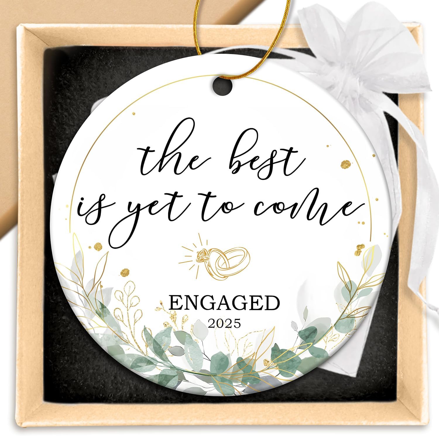 Amazon.com: ZAGKOO Engagement Gifts for Couples 2025 - Gift for Newly ...