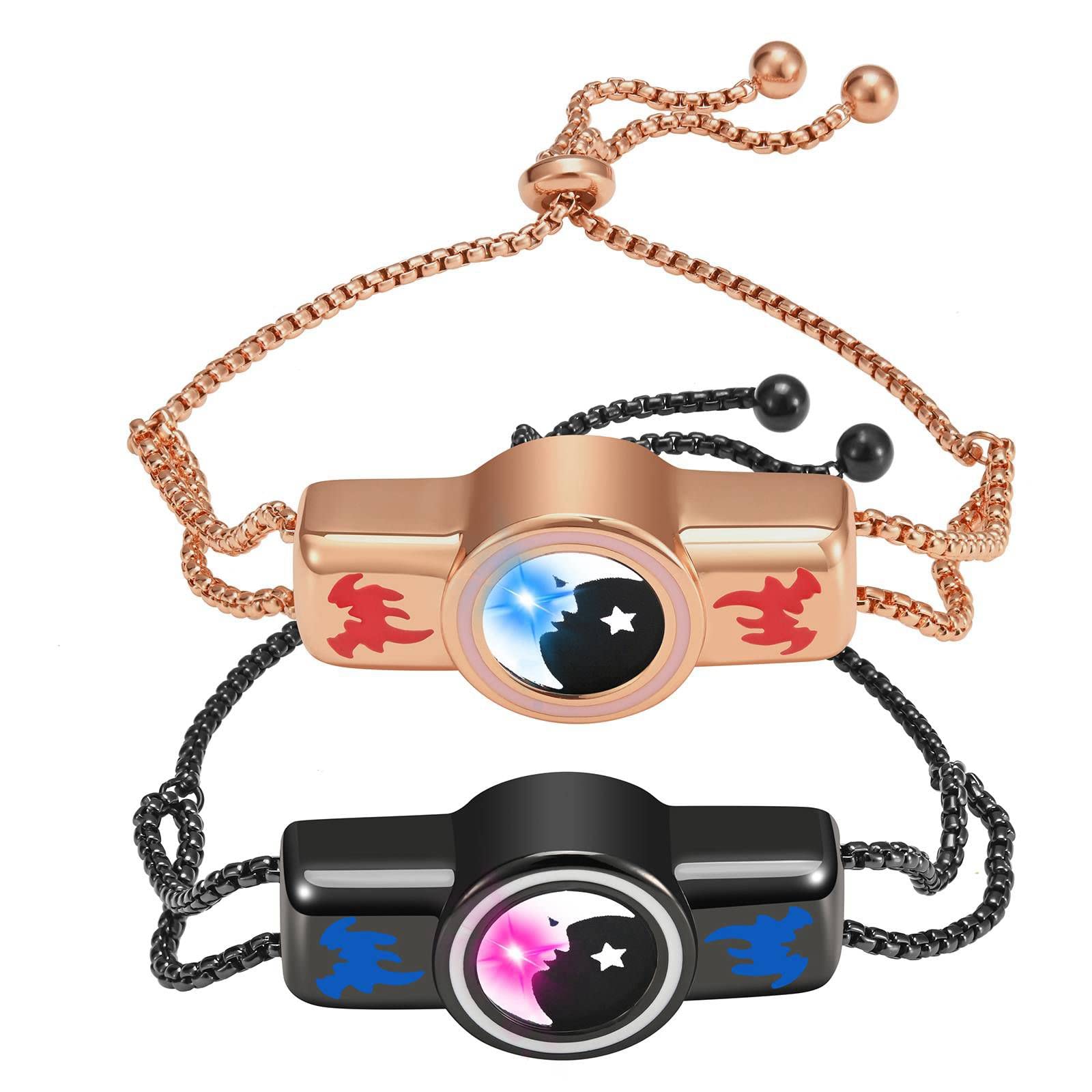 Snapklik.com : Long Distance Touch Bracelets, Send SOS SMS, Remote ...