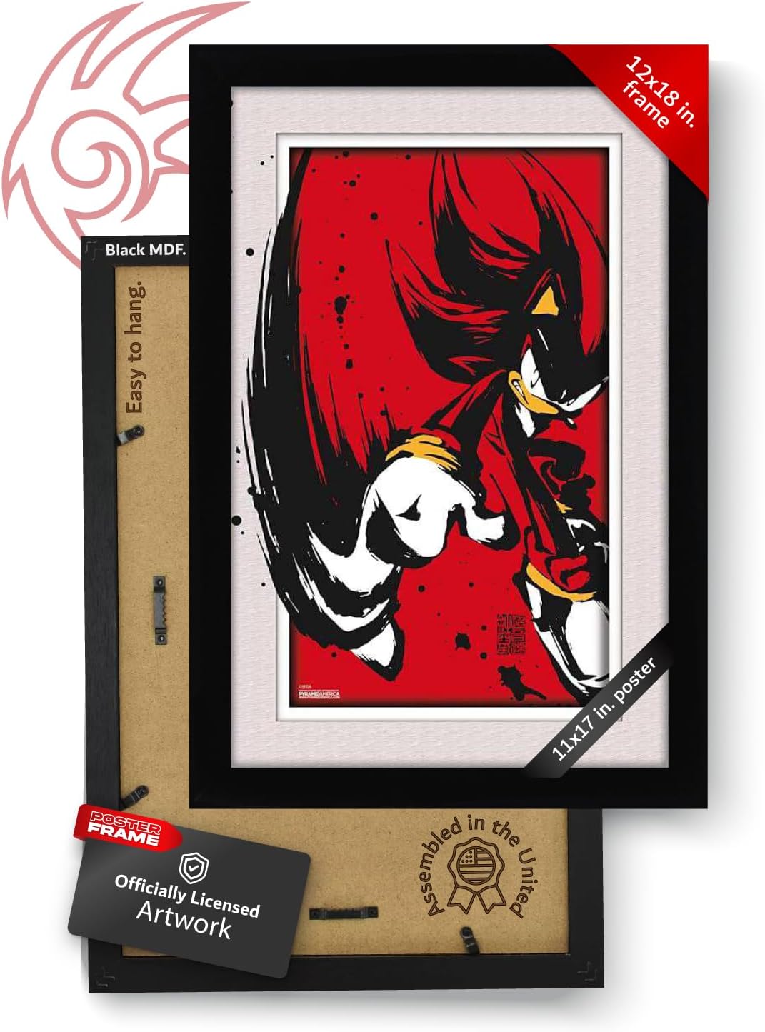 Amazon.com: Pyramid America Sonic Poster Frame - Shadow the Hedgehog ...