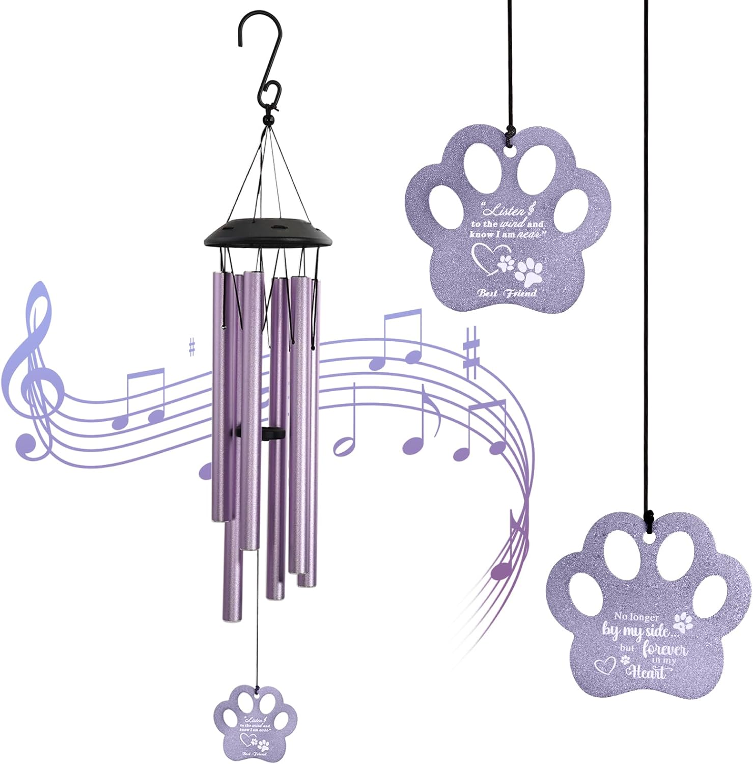 Amazon.com : Pet Memorial Wind Chime, Dog Memorial Gifts,Loss of Dog ...