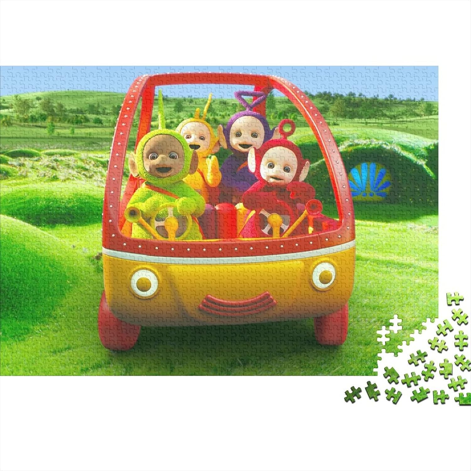 Teletubbies 1000 Piece Jigsaw Puzzle | Sustainable Puzzle for Adults ...