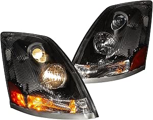 Amazon.com: EVERESTHD Headlight Assembly Fits for Volvo VNL 670 780 ...