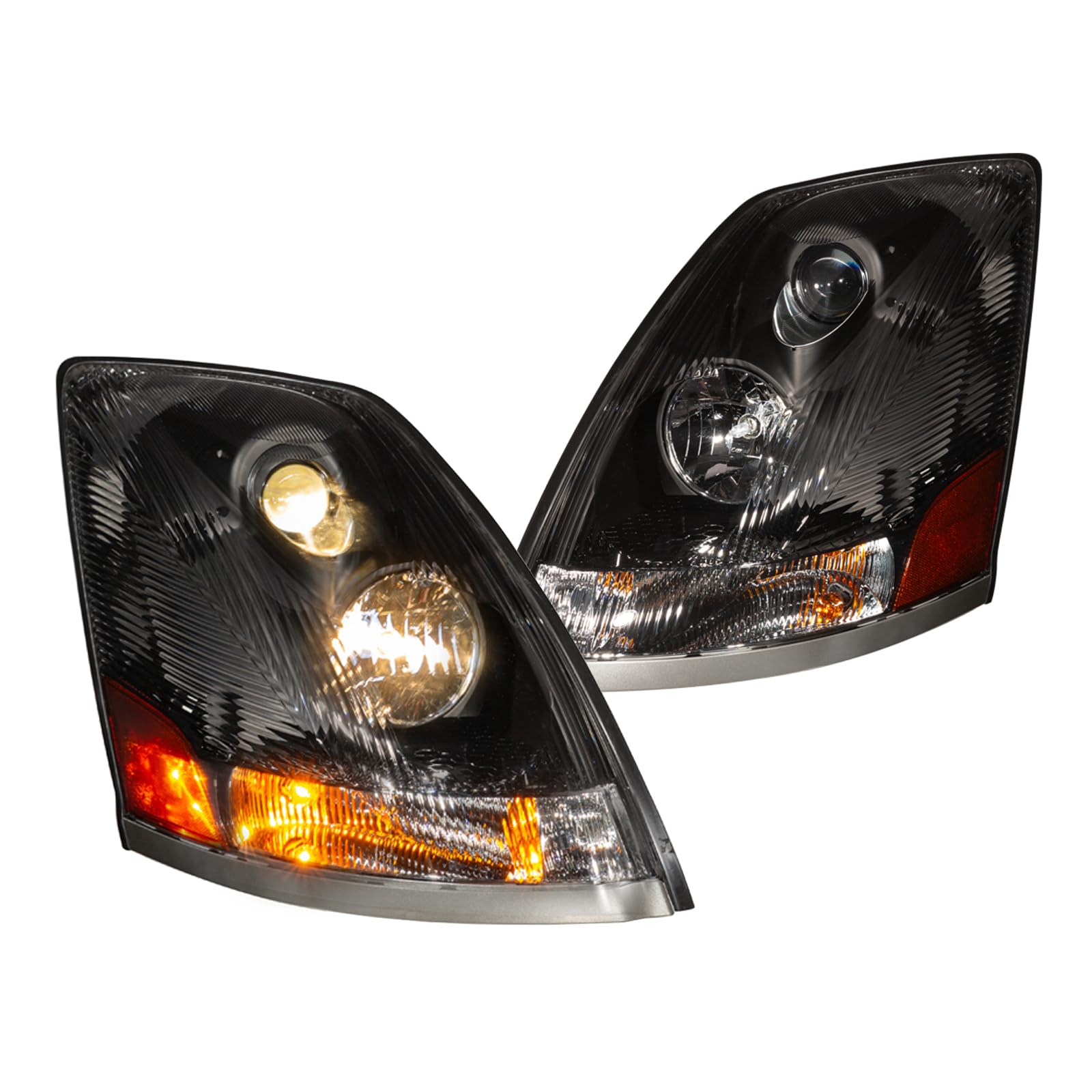 Amazon.com: EVERESTHD Headlight Assembly Fits for Volvo VNL 670 780 ...