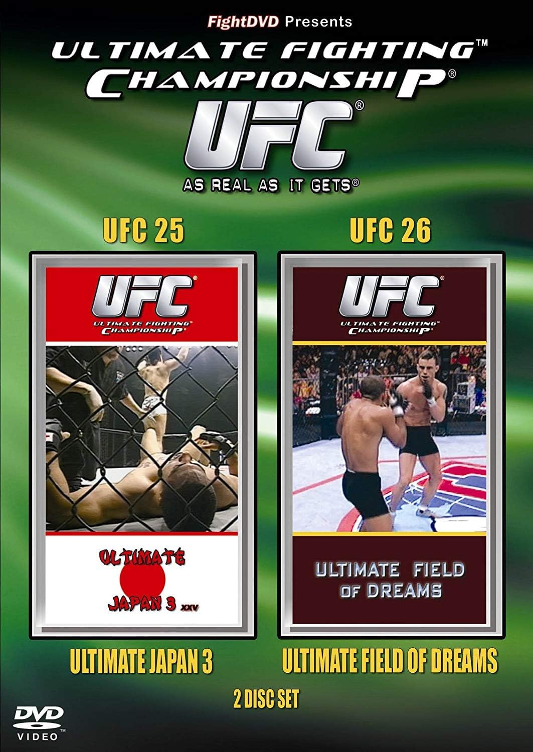 UFC Ultimate Fighting Championship 25 and 26 [DVD]: Amazon.co.uk: DVD ...