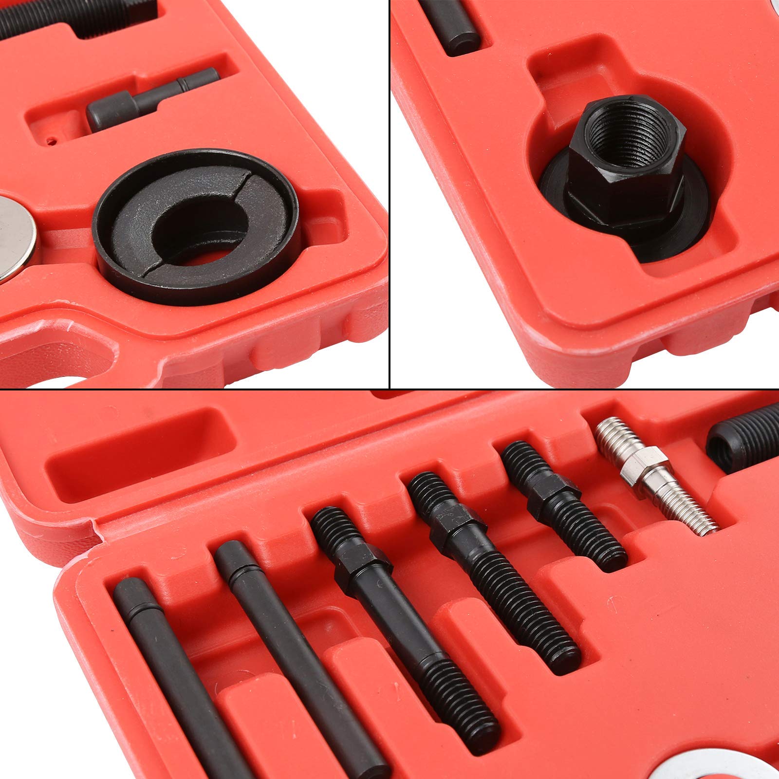 Snapklik.com : 12 Pcs Pulley Puller Remover & Installer Kit Power ...
