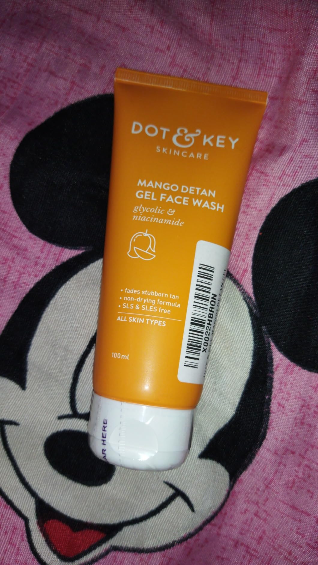 Dot & Key Mango Detan Gel Face Wash | Gently Cleanses Skin From Dirt ...