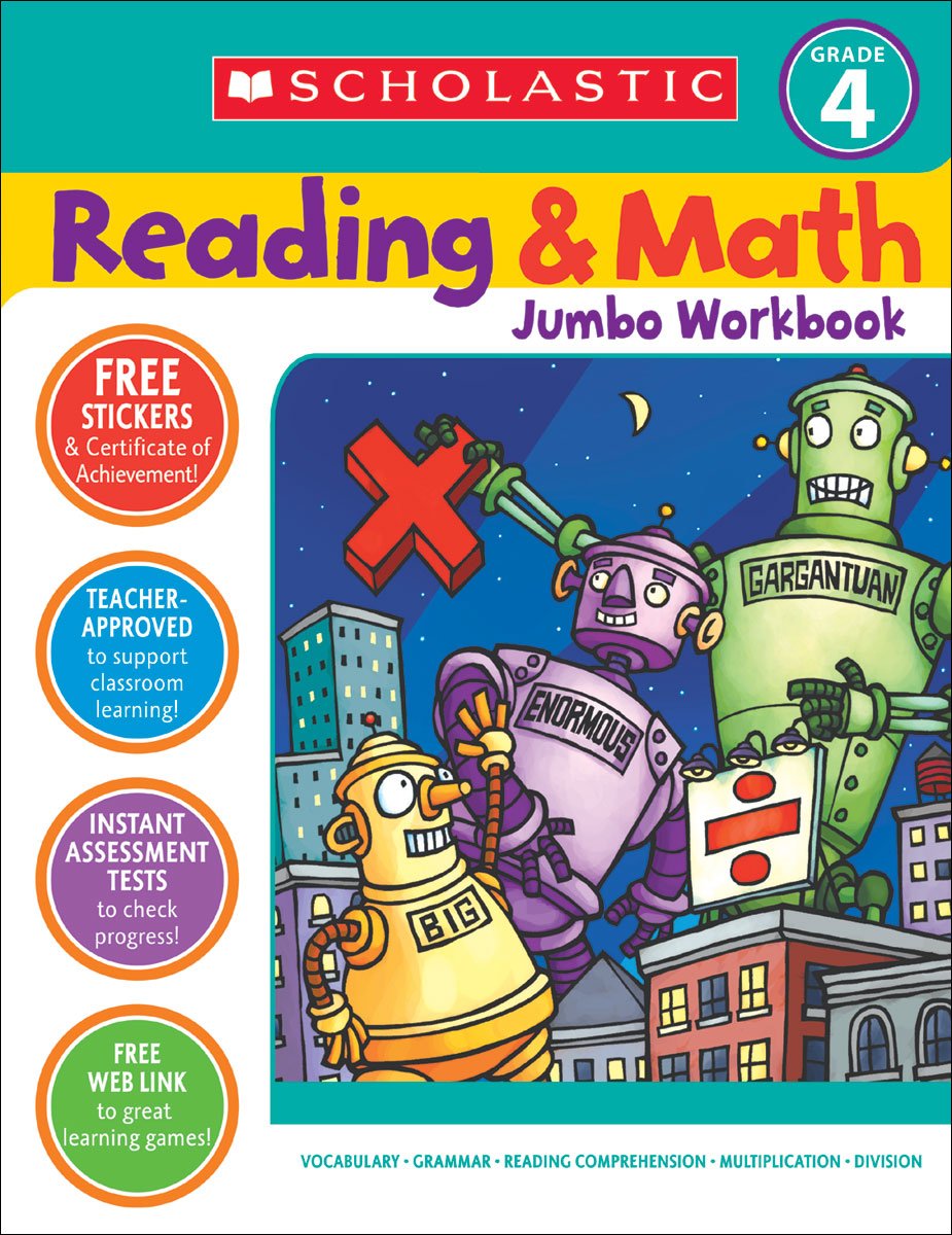 Scholastic Success with Reading and Math Jumbo Workbook : Jacobson ...