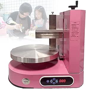 Automatic Birthday Cake Smoothing Coating Machine, Adjustable Cake ...
