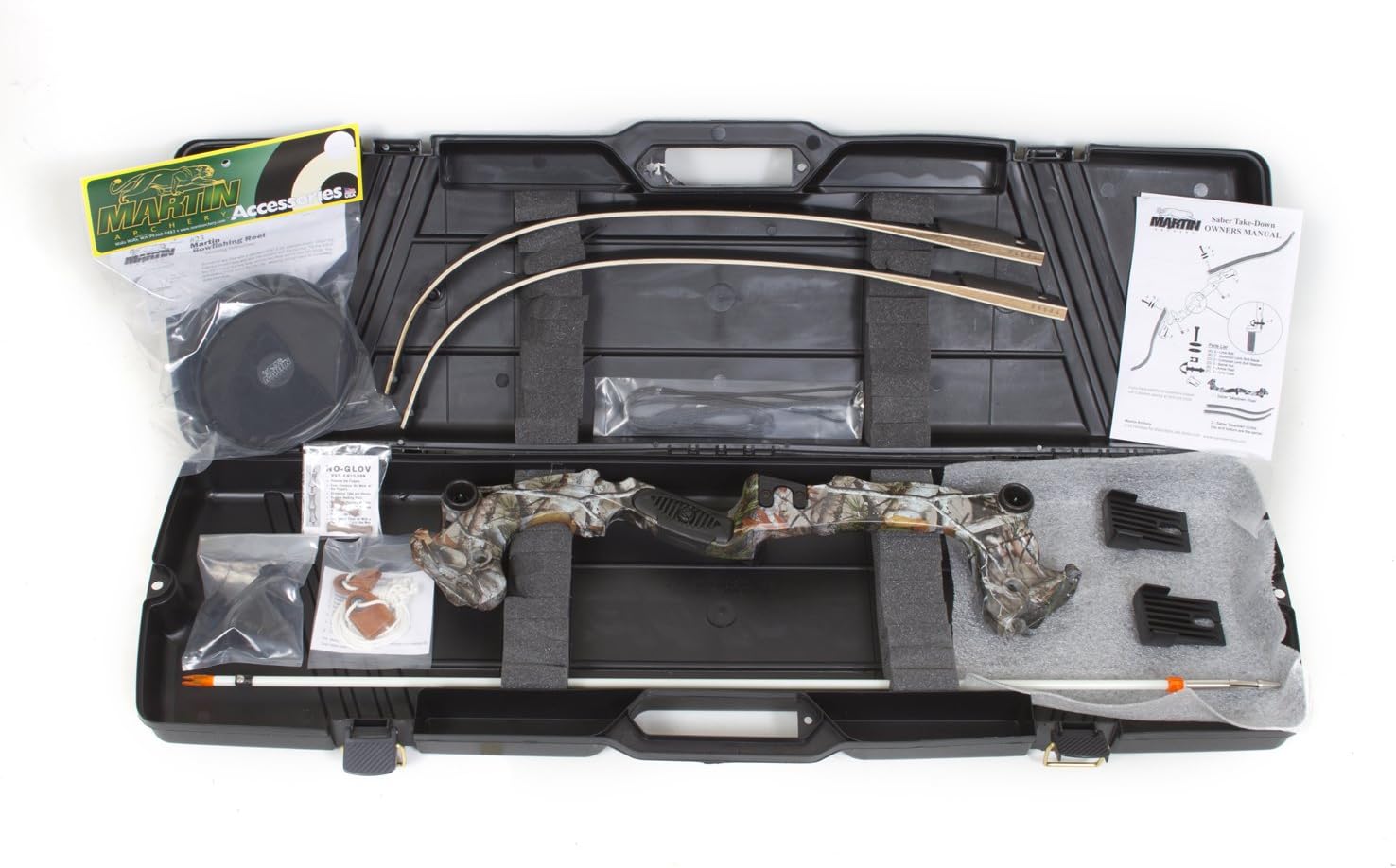 Amazon.com : Martin Saber Takedown Bow Fishing Kit, 55-Pound ...