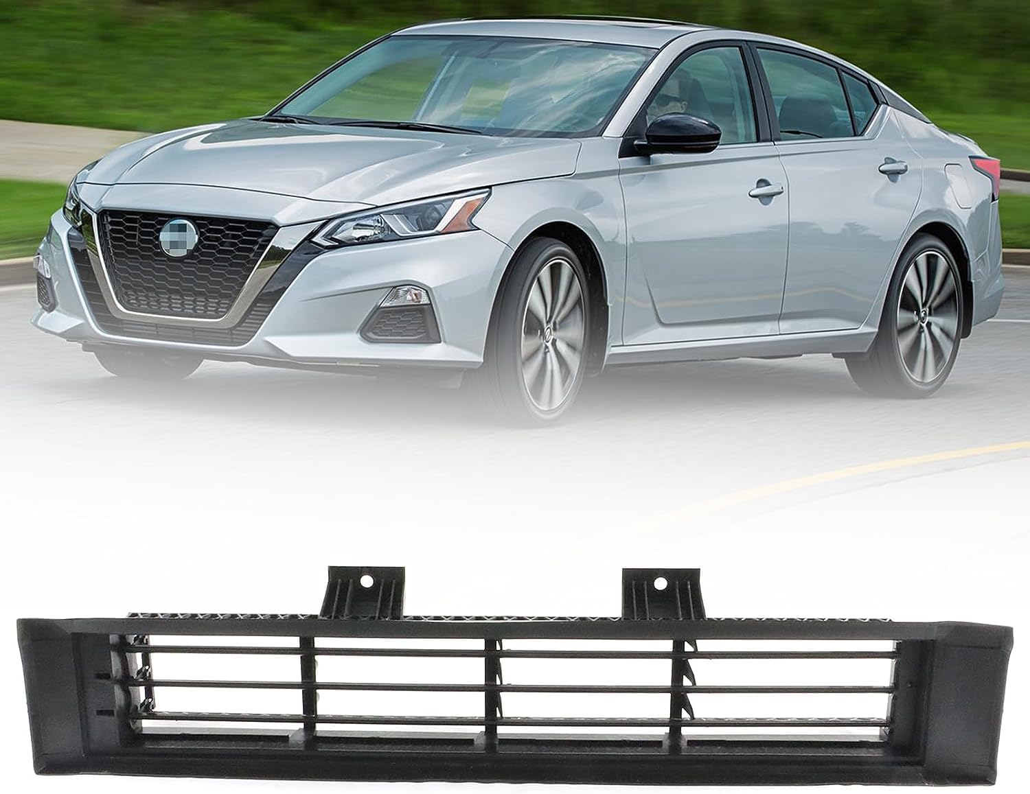 Amazon.com: ANTUKO 623306CA0C Radiator Grille Air Shutter Assembly ...