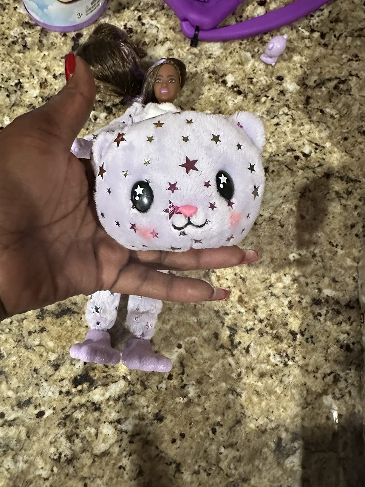 $9/mo - Finance Barbie Doll, Cutie Reveal Sloth Plush Costume Doll with ...