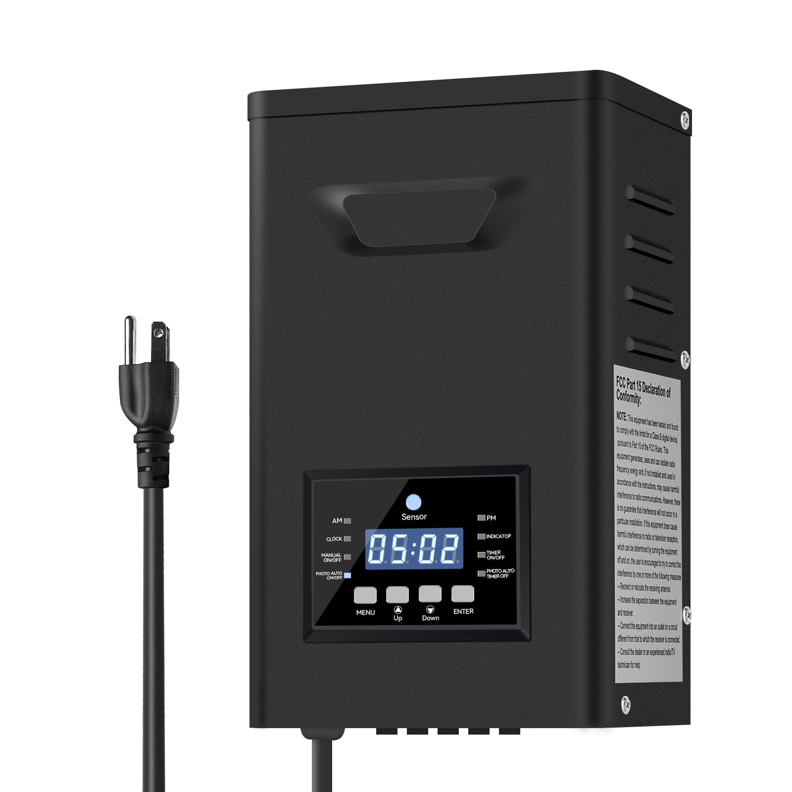 Weatherproof Yard Light Transformer 400W Low Voltage Landscape ...