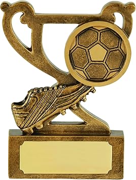 SilverTrophy: Football Trophy Gold Mini Award - Competitions, Soccer ...