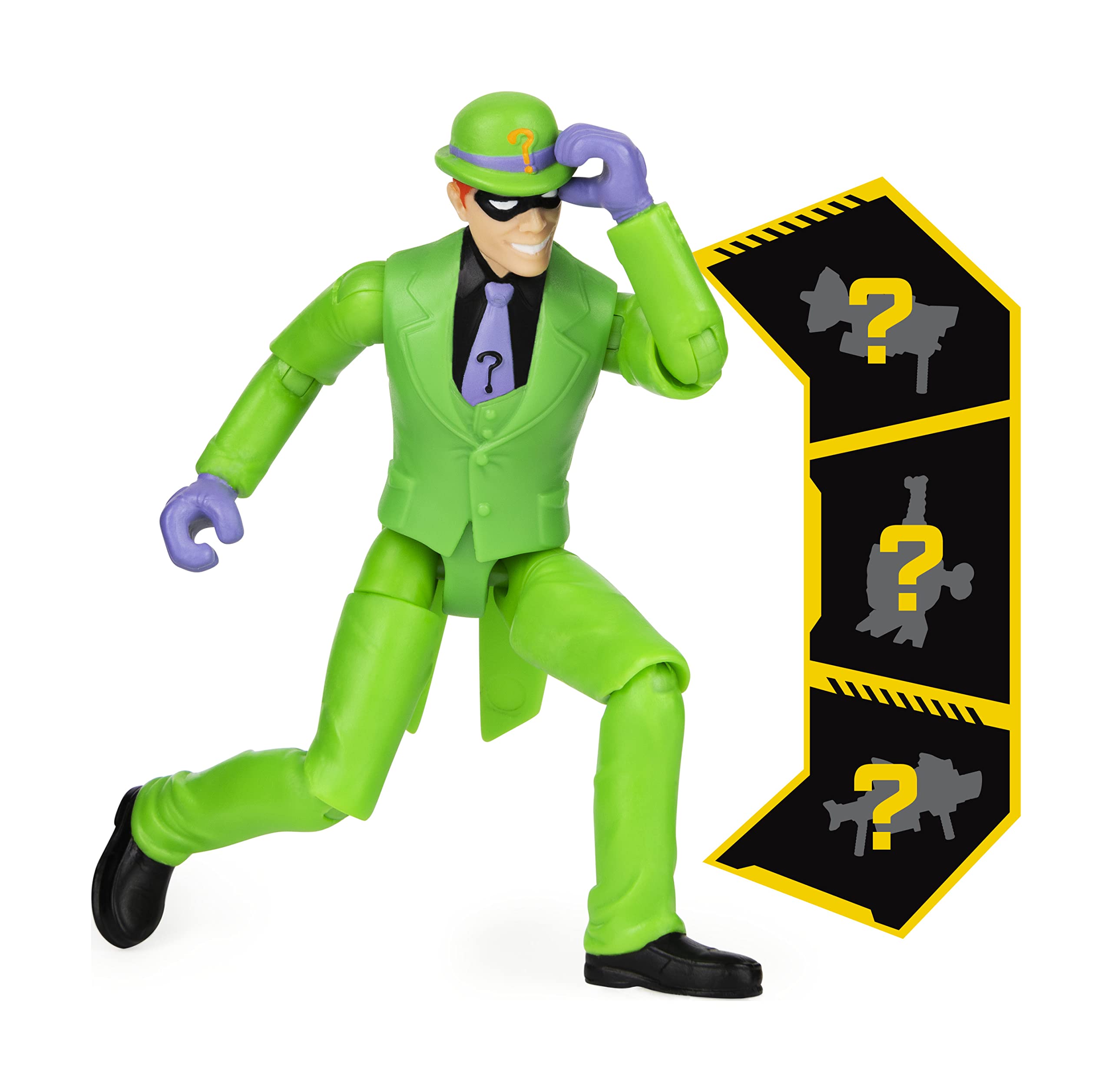 Buy DC Comics Batman 4-inch Batman and The Riddler Action Figures with ...