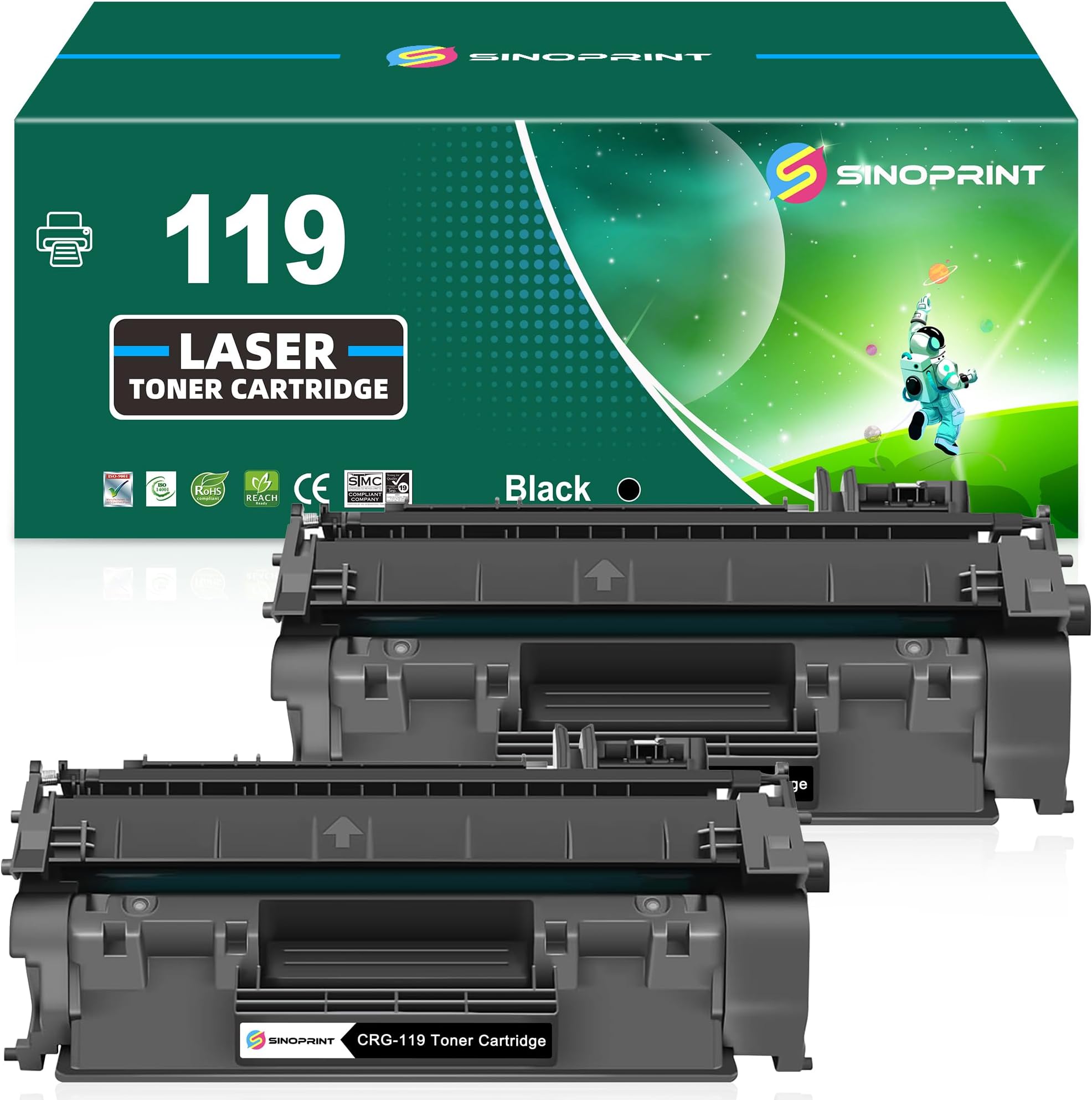 Amazon.com: greencycle 119II Compatible Toner Cartridge Replacement for ...