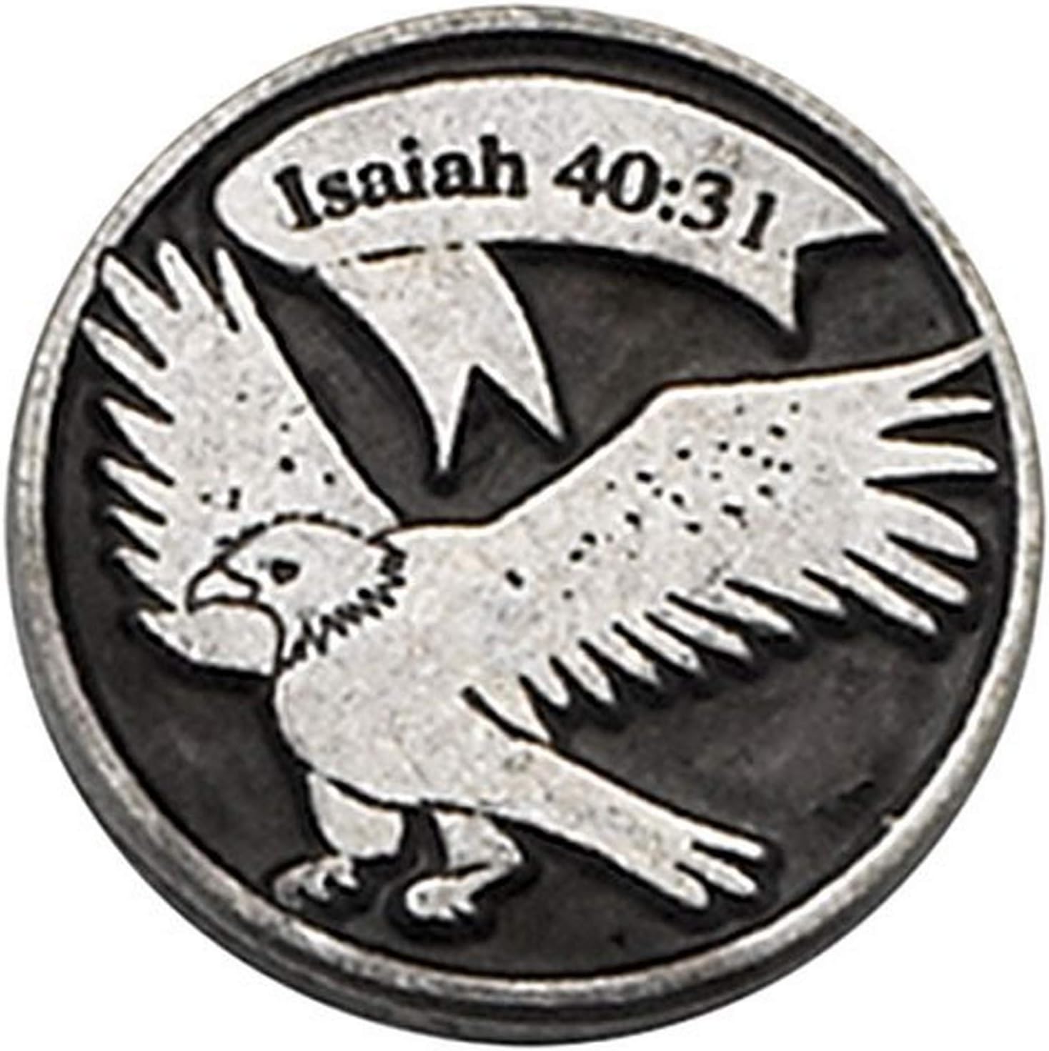 Amazon.com: Cathedral Art (Abbey & CA Gift Isaiah 40:31 Pocket Token, 1 ...