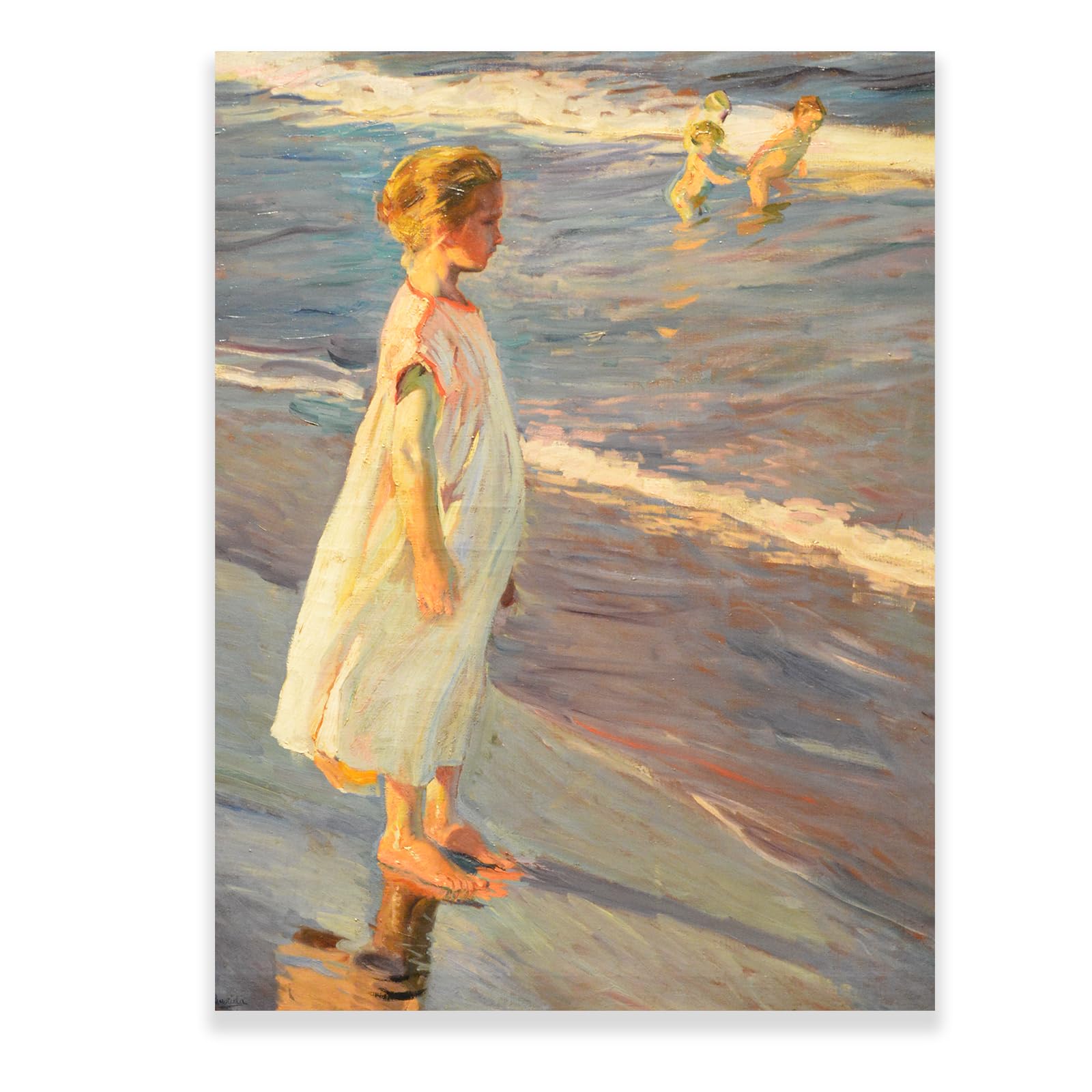 Amazon.com: KWAY Nina Di Pantai by Joaquin Sorolla Poster - Joaquin ...