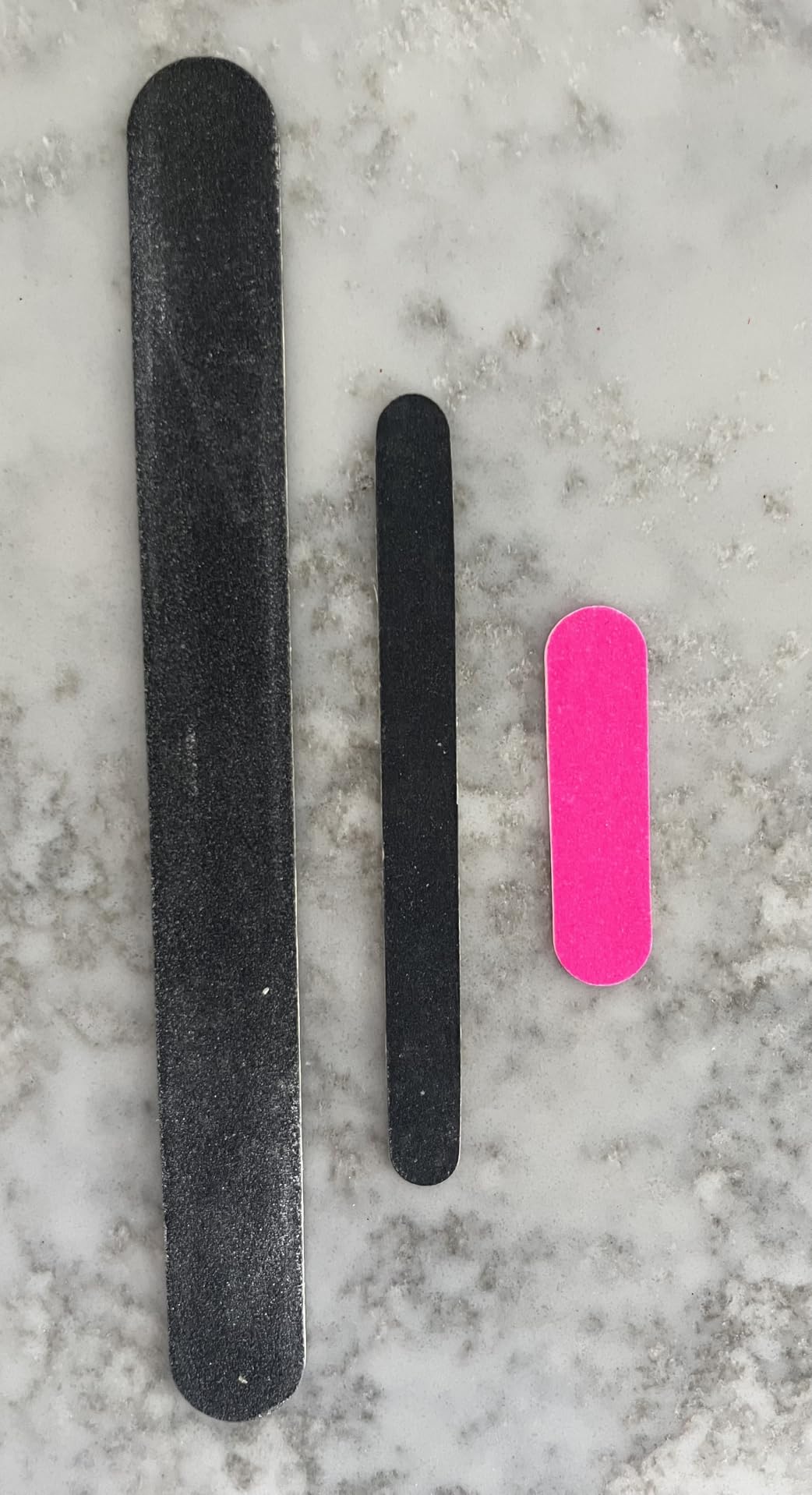 100 Pcs Double Sided Mini Nail Files,180/240 Grit Portable Emery Board ...