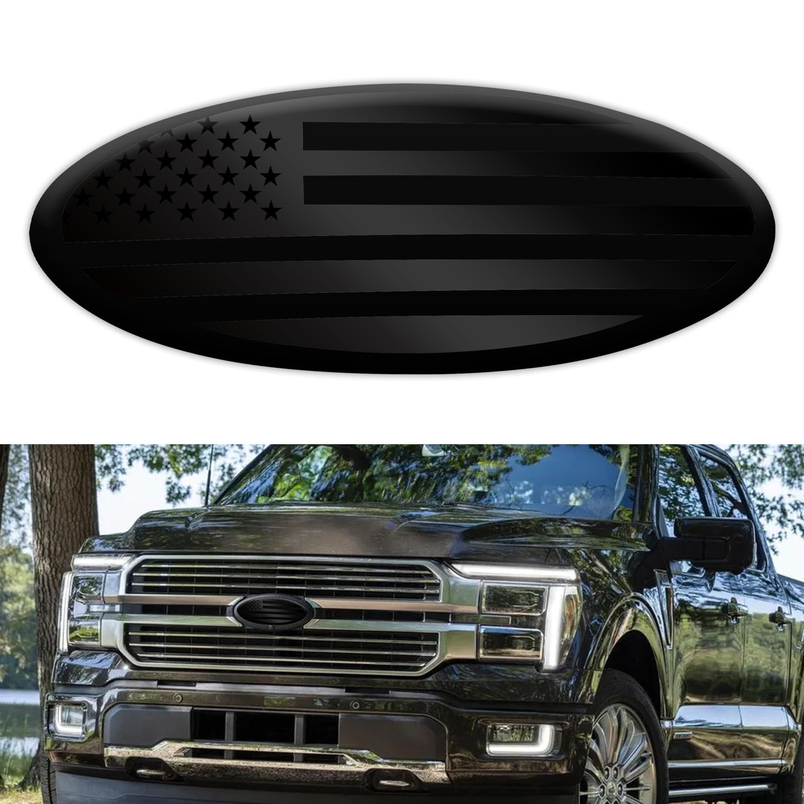 Ford Front Grill Emblem 9 Inch Front Grille Tailgate Car | Desertcart ...