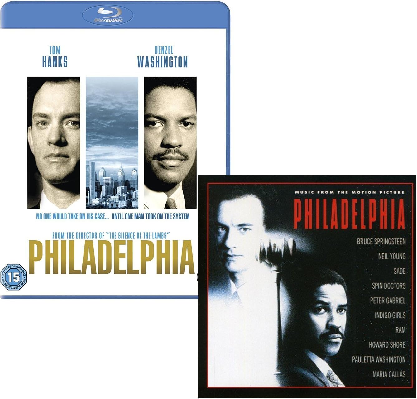 Philadelphia - Movie and Soundtrack Bundling - Blu-ray and CD: Amazon ...