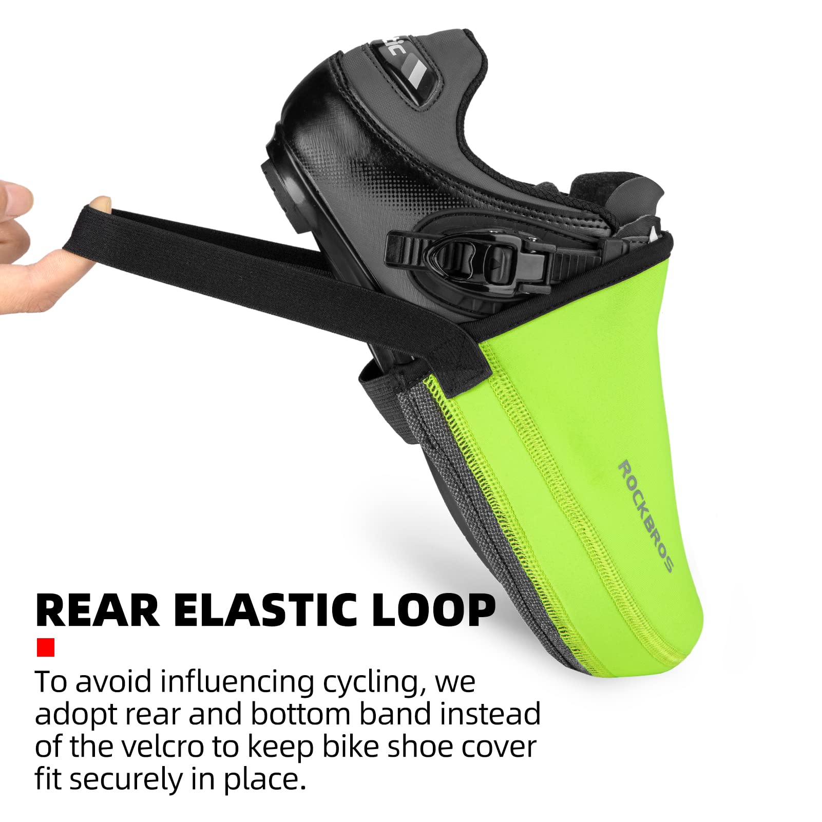 Snapklik.com : Cycling Shoe Toe Covers Cold Weather Bike Overshoes ...