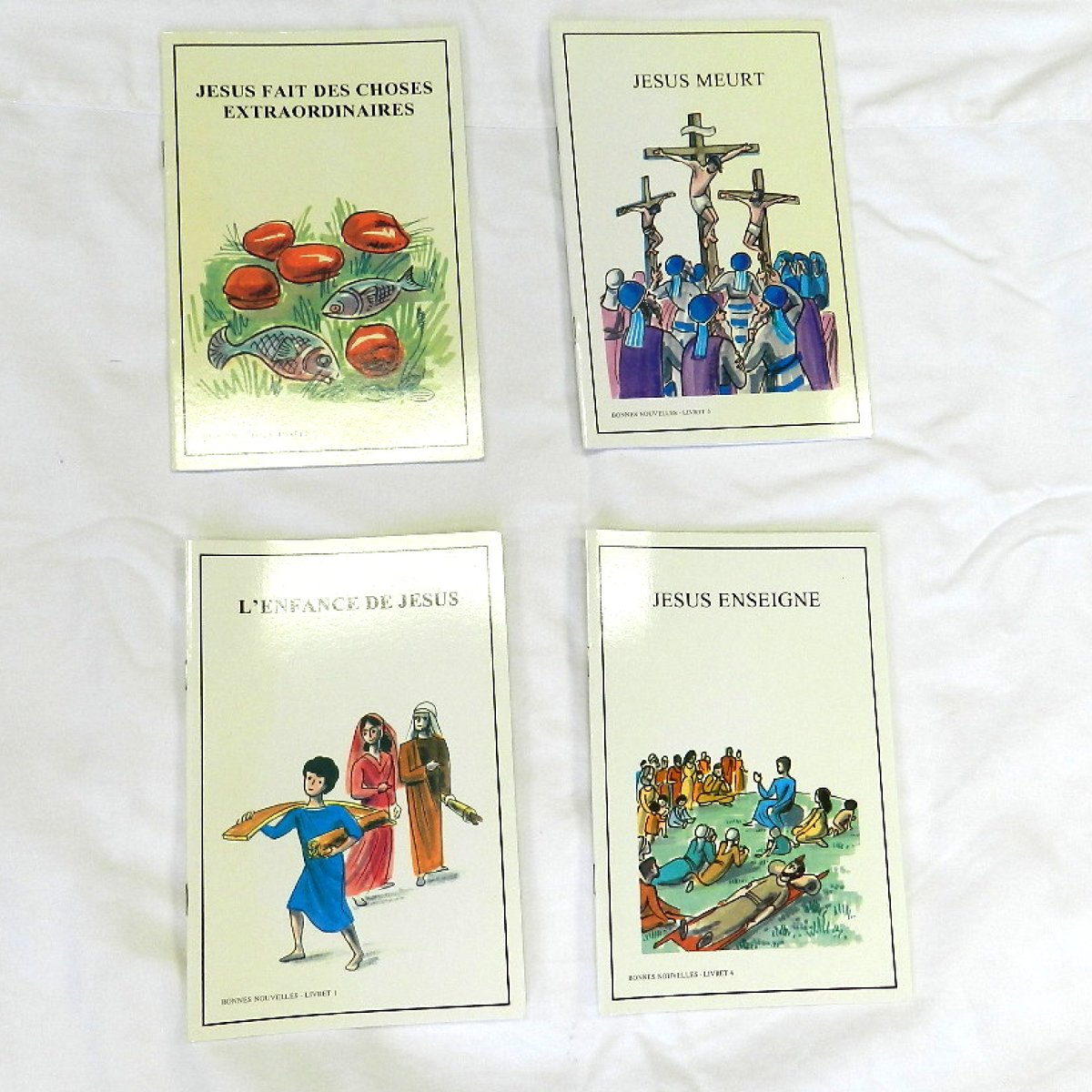 Amazon.com: French Children's Bible Story Book about JESUS / Francais ...