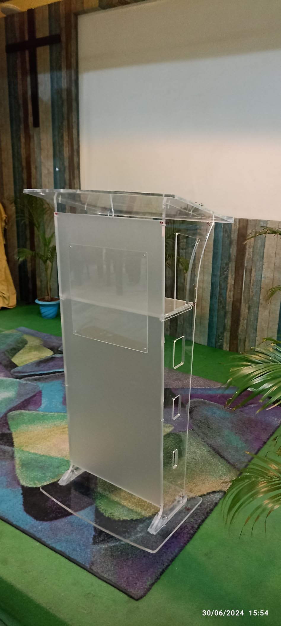 Dime Acrylics Brand Acrylic Designer Podium, Presentation Stand and ...