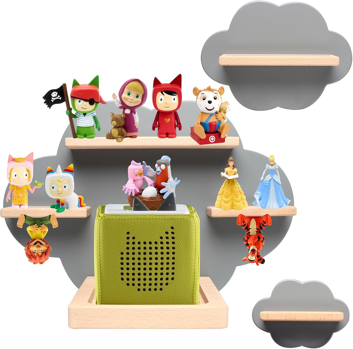 Kelens Floating Tonies Shelf, Cloud Shaped Tonie Shelves for Tonies ...