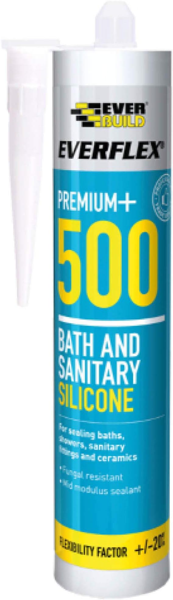 Everbuild Everflex 500 Bath And Sanitary Silicone – Interior And ...