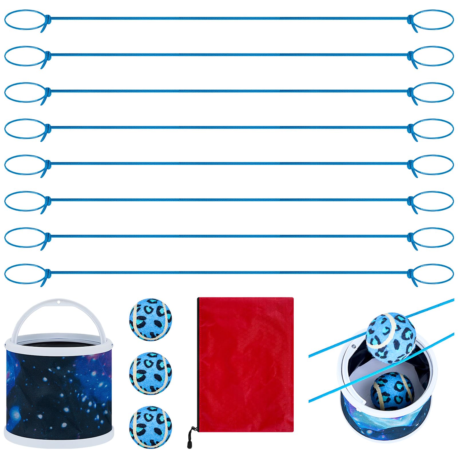 Buy Shiny Team Building Activities with Buckets and Balls Family Fun ...