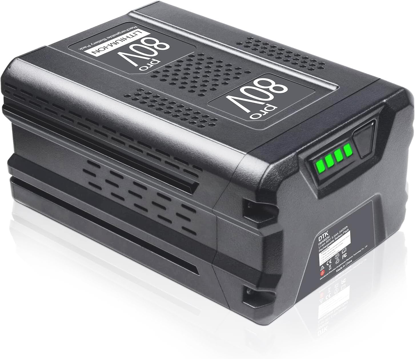 Amazon.com: DTK 80V 3000mAh Battery Replacement Compatible with ...