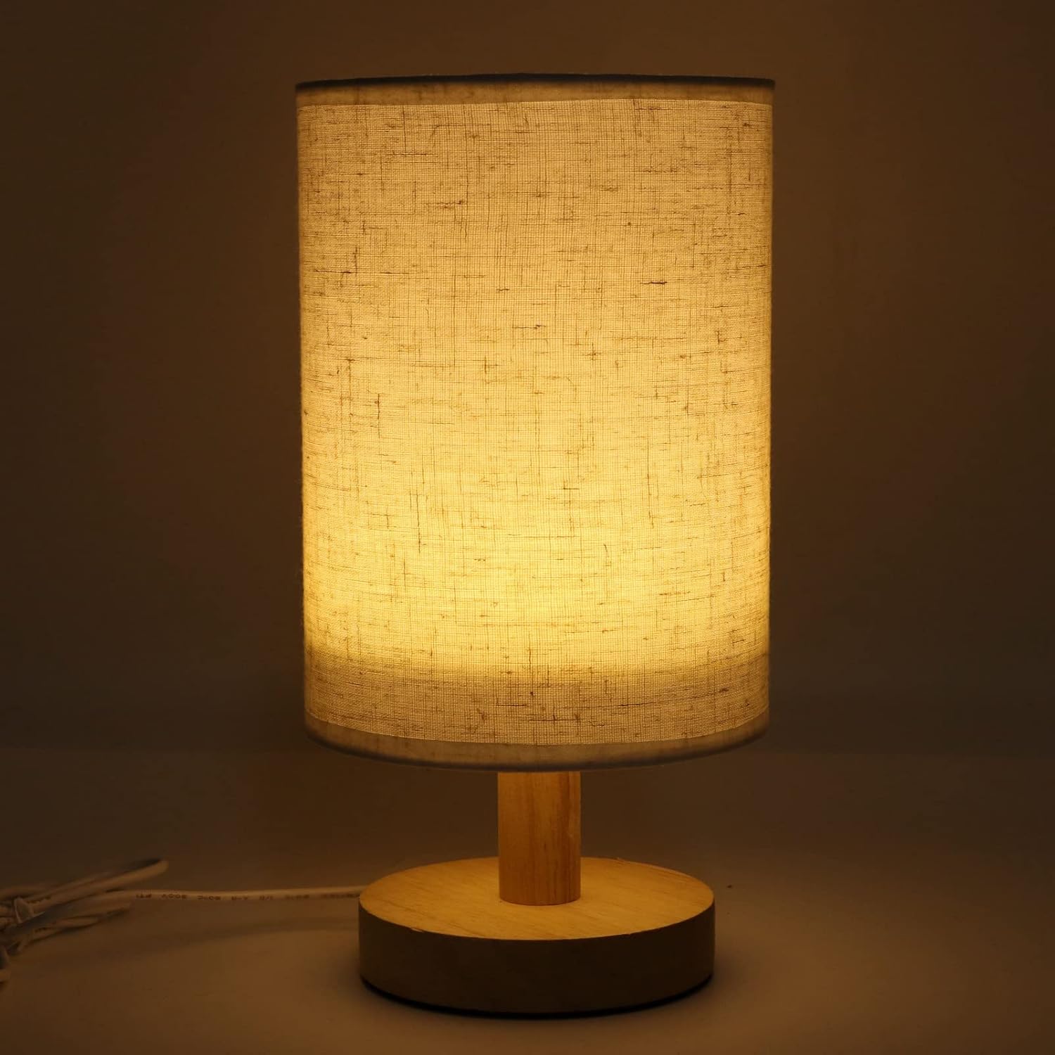 Amazon.com: ZWMBYN Table Lamp, Bedside Nightstand Lamp, Simple Desk ...