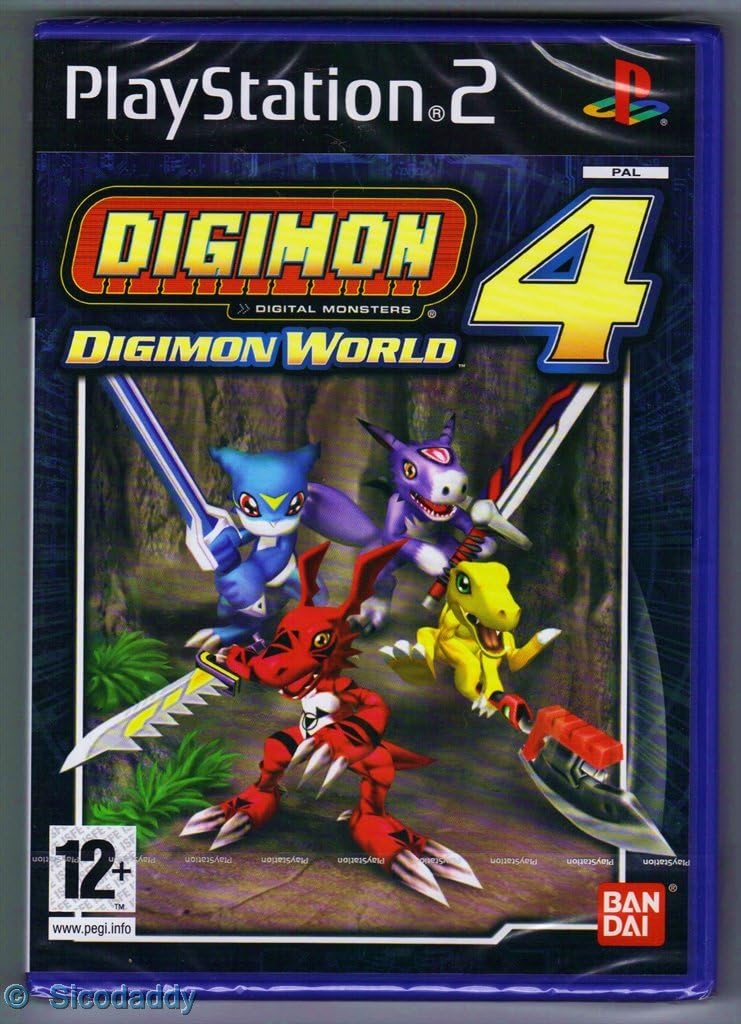 Digimon World 4 (PS2) : Amazon.co.uk: PC & Video Games